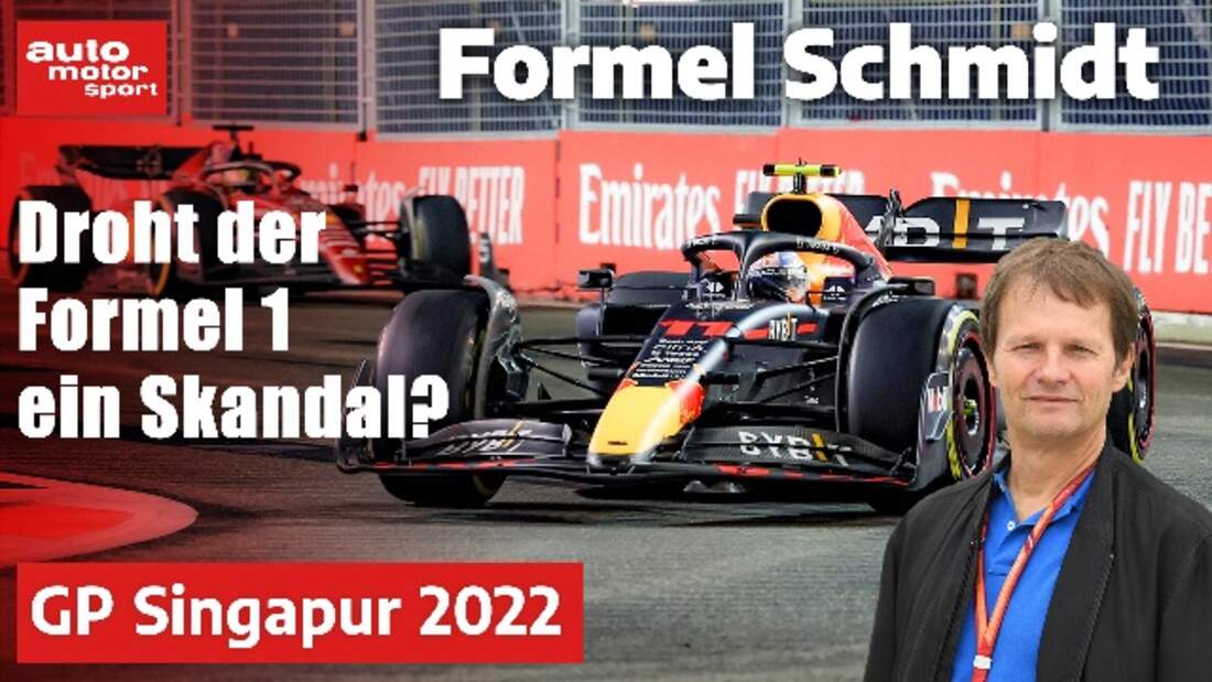 Formel Schmidt GP Singapur 2022 | Budget-Skandal erschüttert F1 | AUTO ...