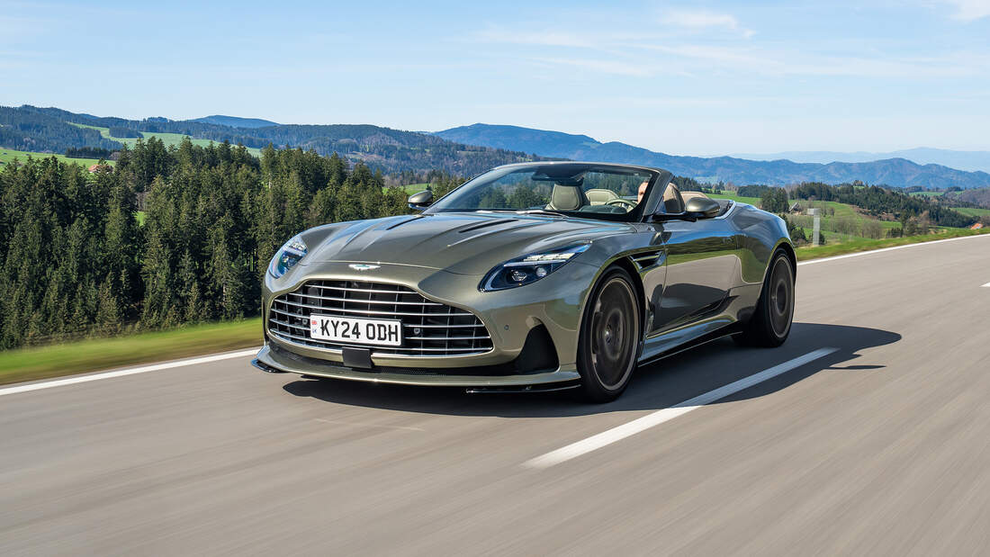 Aston Martin DB 12 Volante: Offen für alles in nur 14 Sekunden | AUTO ...