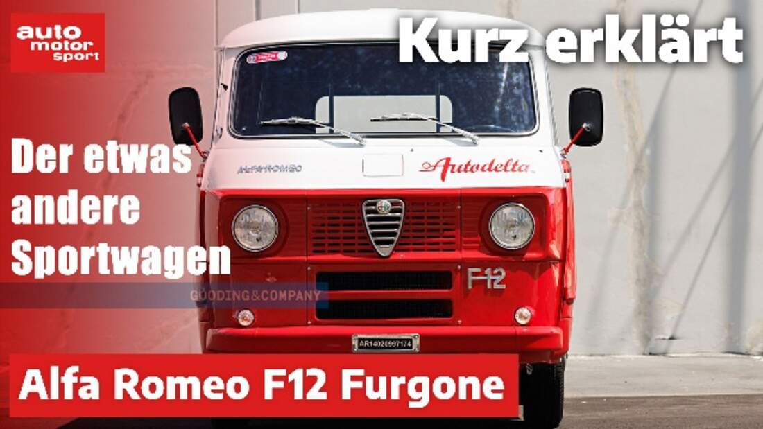 Kurz erklärt: Alfa Romeo F12 Furgone | AUTO MOTOR UND SPORT