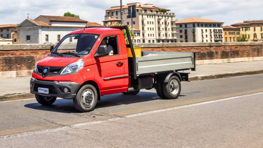 Piaggio Porter Kleintransporter Modellpflege 2025 | AUTO MOTOR UND SPORT