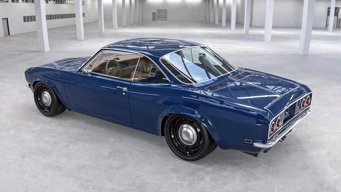 Corv8 von Abimelec Design: Chevrolet Corvair mit Corvette C8-Antrieb ...