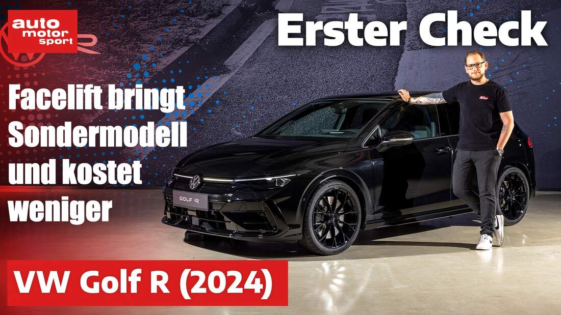 Golf VIII R Facelift (2024): Neue Features & Black Edition vorgestellt ...