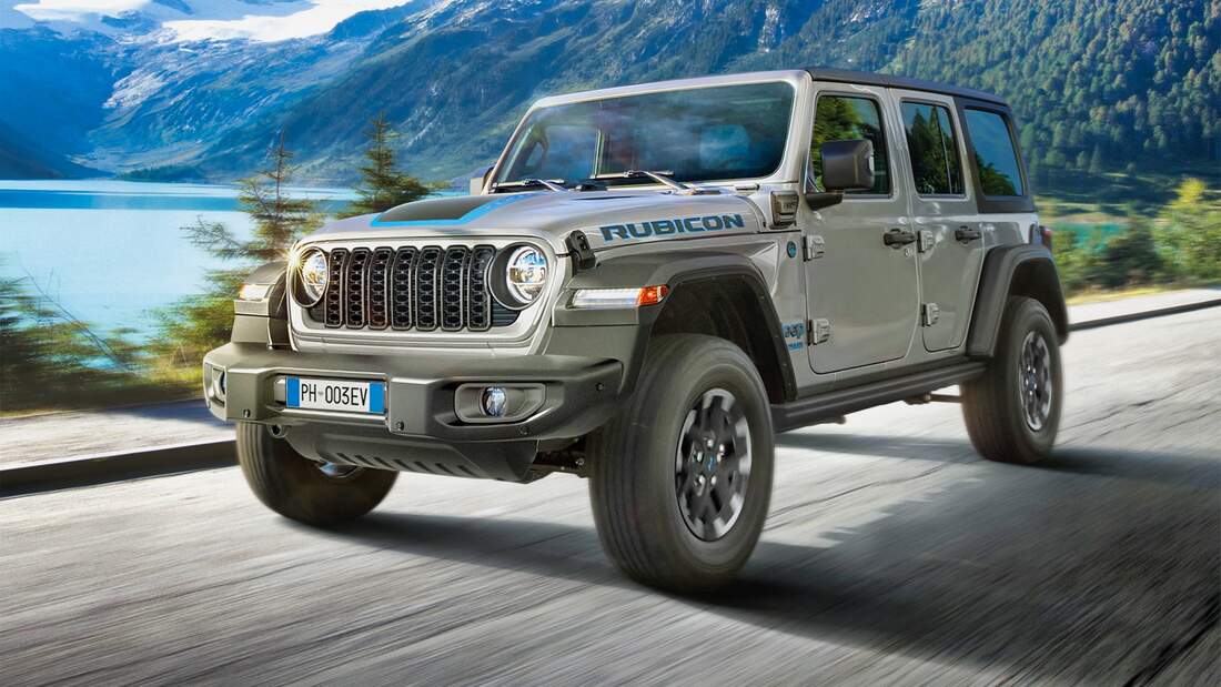 Jeep Wrangler Facelift 2024 - jetzt wieder als Benziner | AUTO MOTOR ...