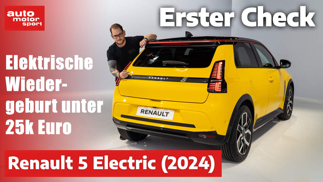 Alle Details zum neuen Renault 5 Electric erklärt im Video | AUTO MOTOR ...