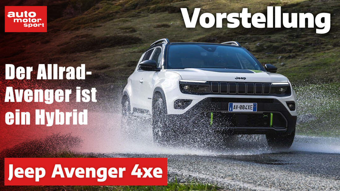 Jeep Avenger 4xe: Der Allrad-Avenger ist ein Hybrid | AUTO MOTOR UND SPORT