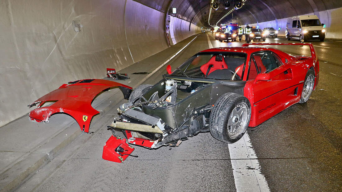 Unfall Ferrari F40 | AUTO MOTOR UND SPORT