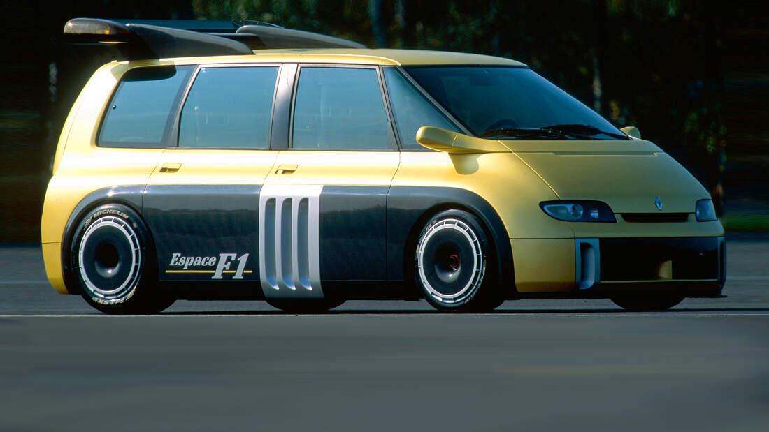 Renault Espace F1 mit V10-Saugmotor: Ein Familienvan auf Topspeed ...