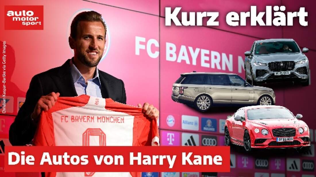 Kurz erklärt: Die Autos von Harry Kane | AUTO MOTOR UND SPORT