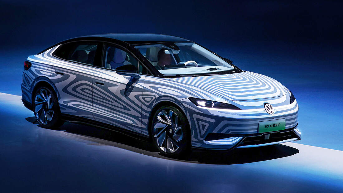 SAIC-Volkswagen ID. Next: Concept Car als ID.7-Zwilling | AUTO MOTOR ...