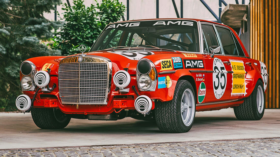 Mercedes 300 SEL 6.8: Nachbau der "roten Sau" | AUTO MOTOR UND SPORT