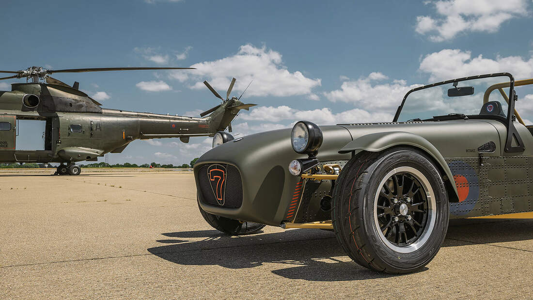 Caterham 360R RAF: Einbaum mit Helikopter-Genen | AUTO MOTOR UND SPORT