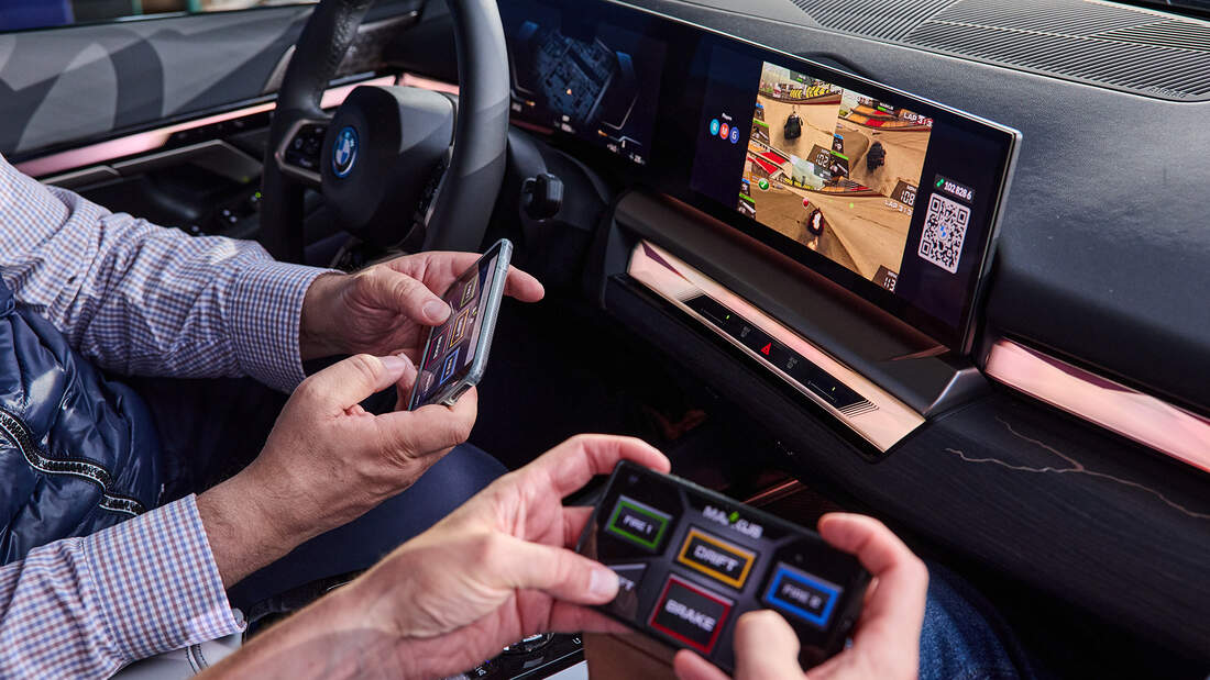 In-Car-Gaming: BMW integriert Spieleplattform ins Infotainment | AUTO ...