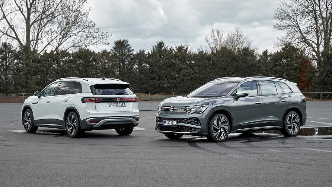 Vw Id 6 X Und Id 6 Crozz Die Großen Elektro Suvs Auto Motor Und Sport