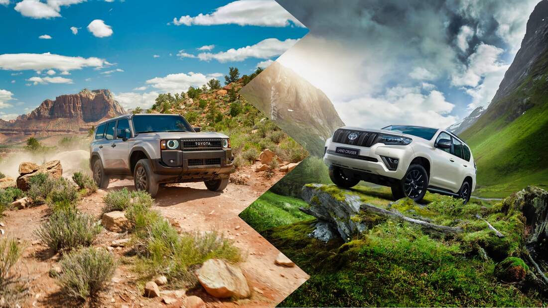 Toyota Land Cruiser J15 J25 Vergleich alt gegen neu | AUTO MOTOR UND SPORT