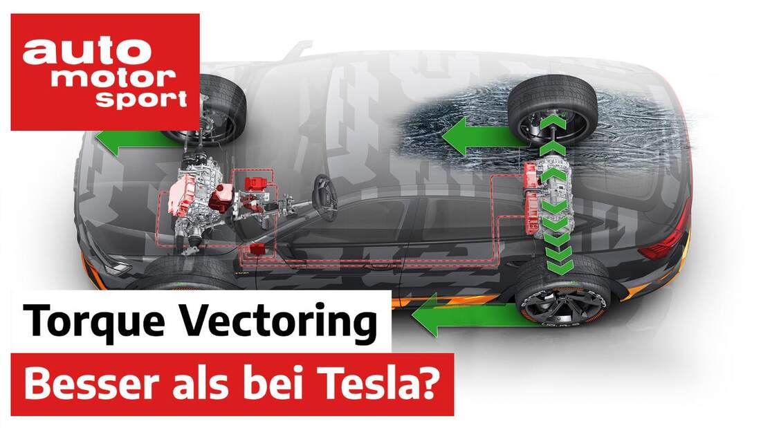 Audi E-Tron S Torque Vectoring | Drei E-Motoren mit 370 kW ...