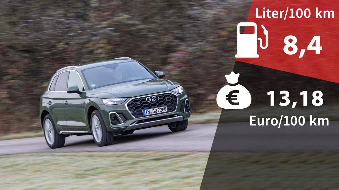 Kosten und Realverbrauch: Audi Q5 50 TDI Quattro S line | AUTO MOTOR ...