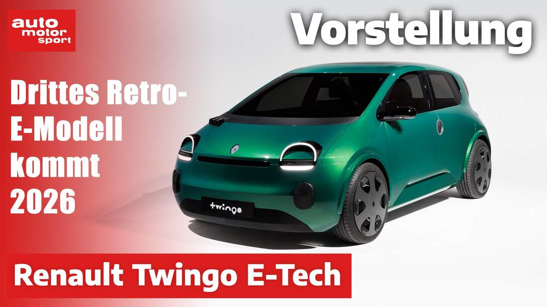 Twingo Comeback im Video: Renault bringt E-Mini 2026 | AUTO MOTOR UND SPORT