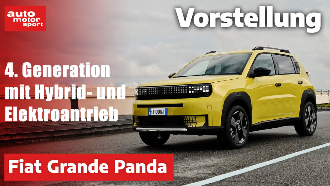 Fiat Grande Panda: 4. Generation mit Hybrid- und Elektroantrieb | AUTO ...