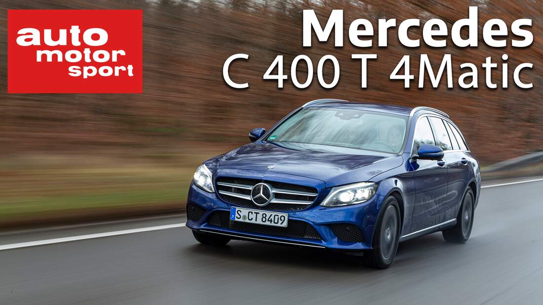 Mercedes C 400 T 4Matic | V6-Kombi mit 333 PS im Test | AUTO MOTOR UND ...