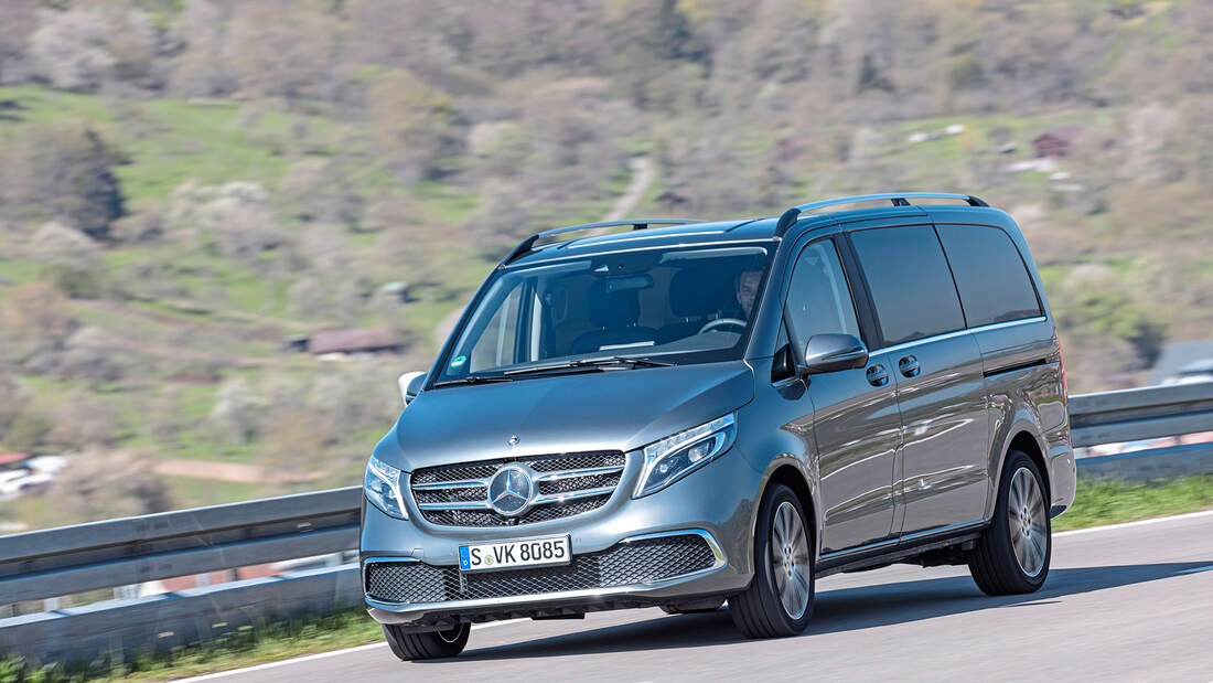 Mercedes V 300 d mit Luftfederung im Test (Technische Daten) - AUTO ...