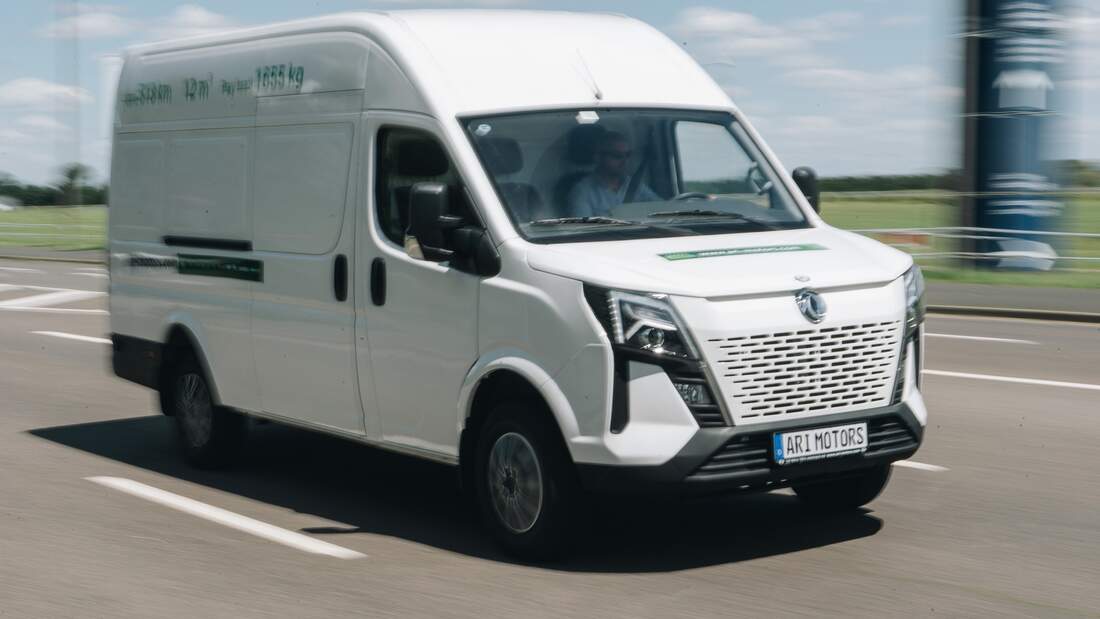 Ari Motors Elektro-Transporter 1710: Kastenwagen unter Strom | AUTO ...