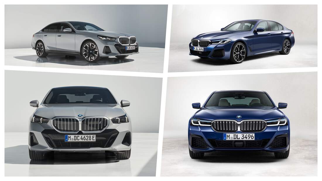 Alt gegen neu: Der neue BMW 5er im Vergleich mit dem Vorgänger | AUTO ...