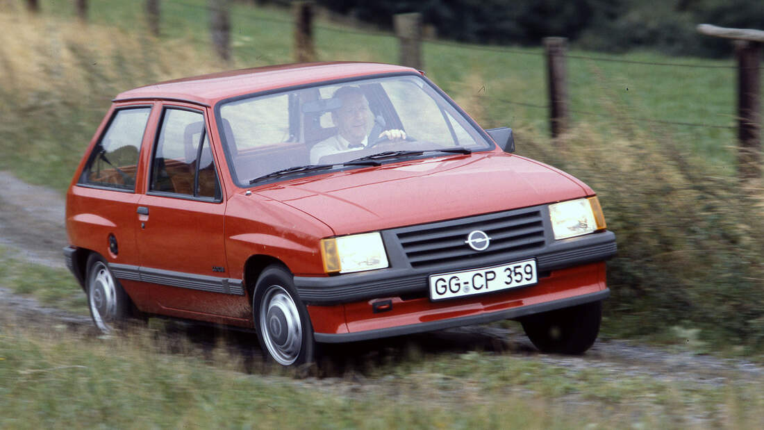 Opel Corsa wird 40: Fahrbericht von 1982 | AUTO MOTOR UND SPORT