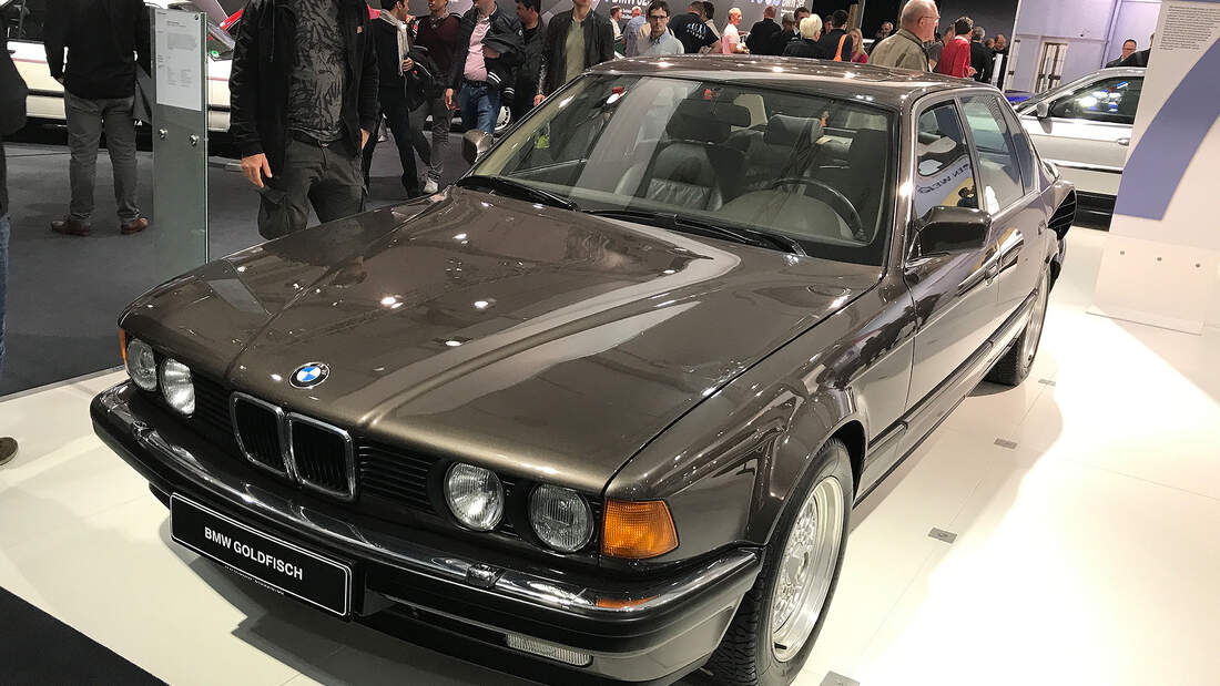 Geheimprojekt Goldfisch BMW 7er E32 750i: Fotos vom V16 | AUTO MOTOR UND SPORT