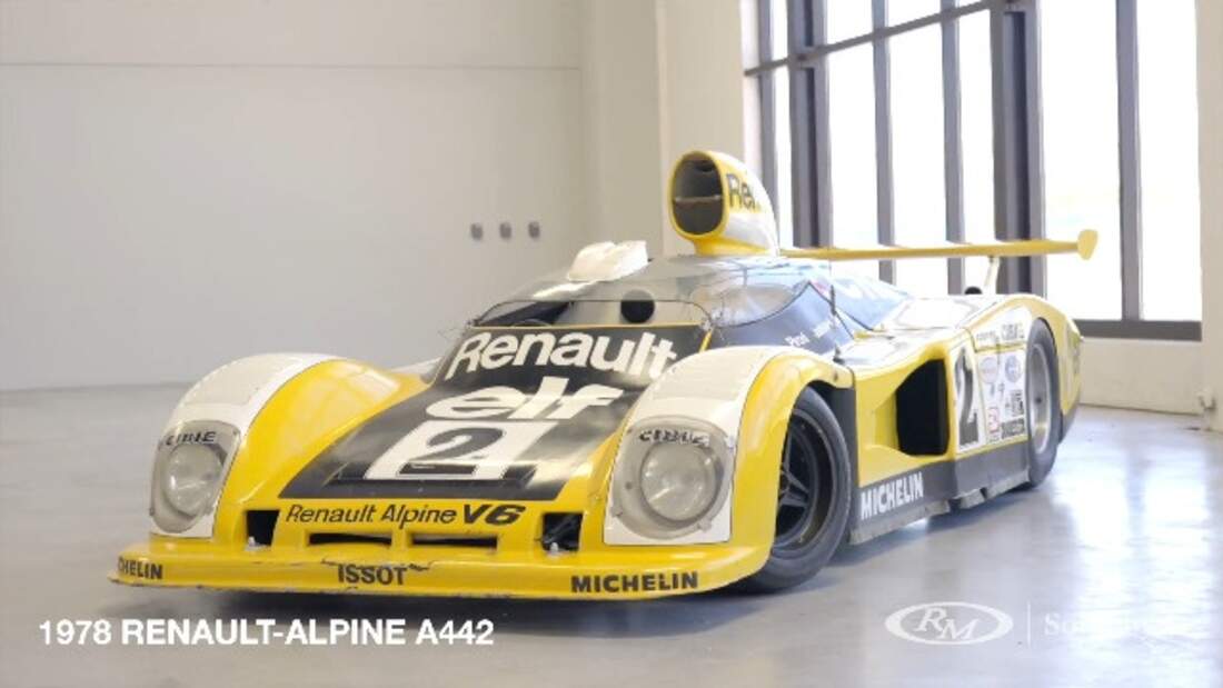 Renault-Alpine A442 | Le Mans-Sieger von 1978 unter dem Hammer | AUTO ...
