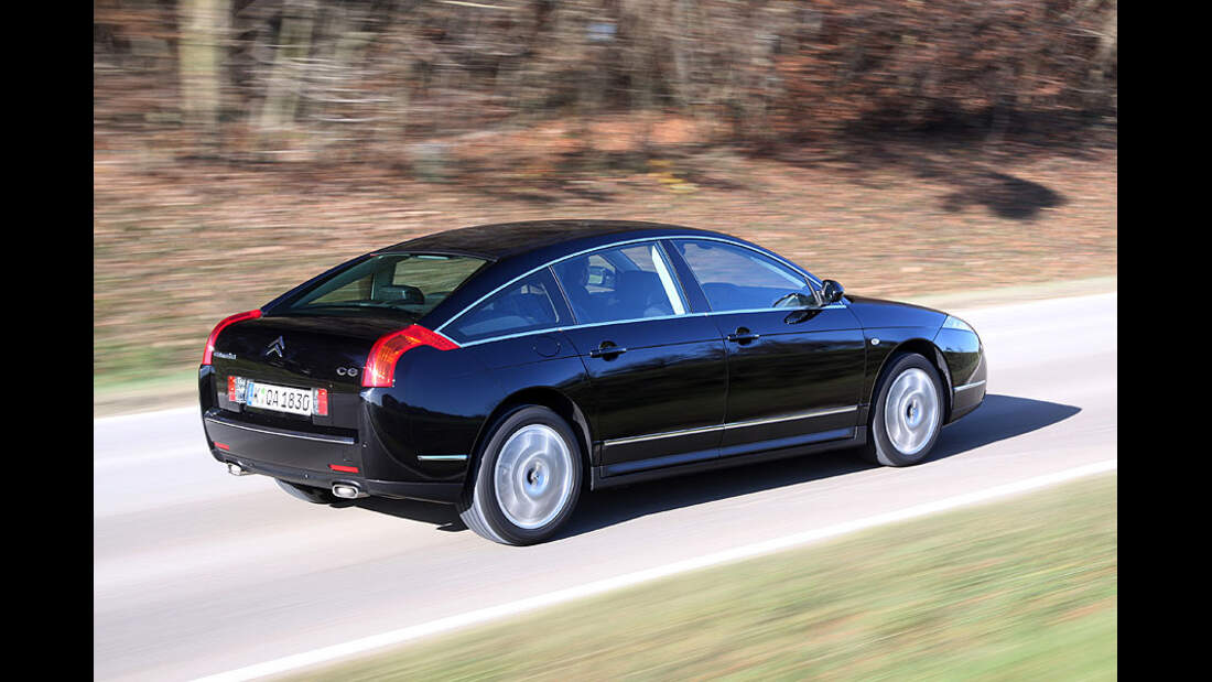 Citroën C6 im Test: HDi 240 ist stärkste Limousine mit V6 und Biturbo ...