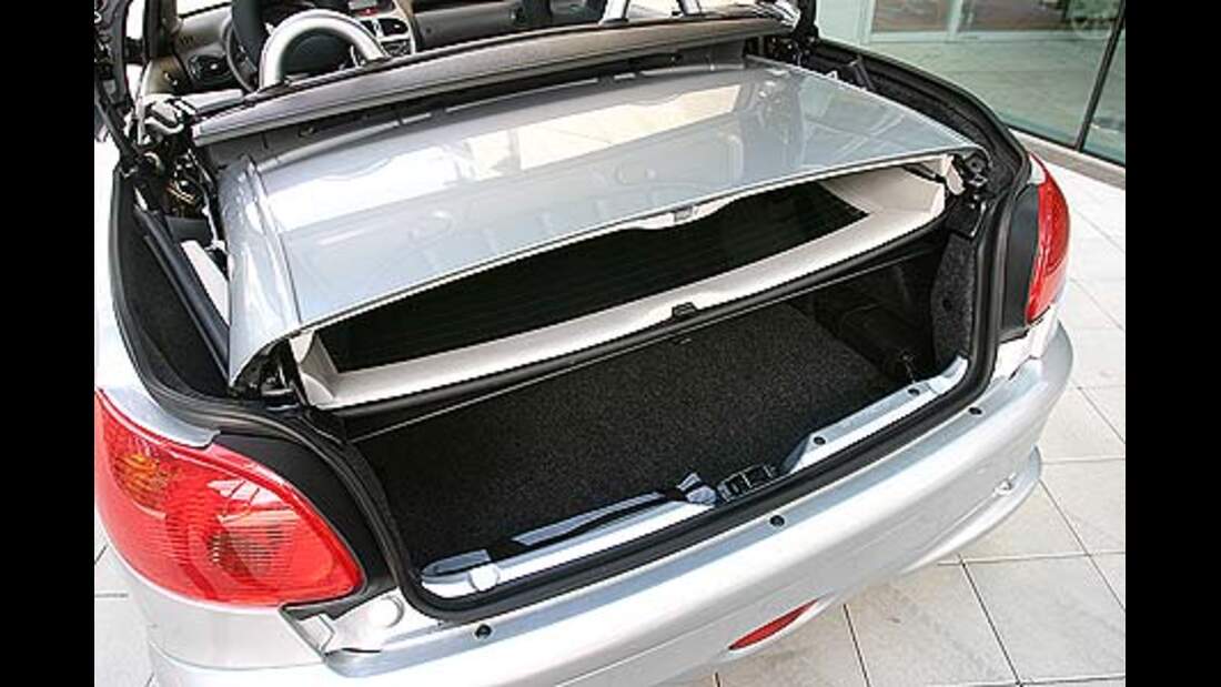 Kofferraum Peugeot 206 Cc