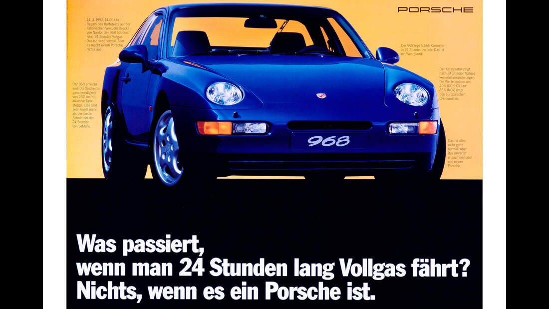 Die beste Porsche-Werbung der letzten Jahrzehnte - auto motor und sport