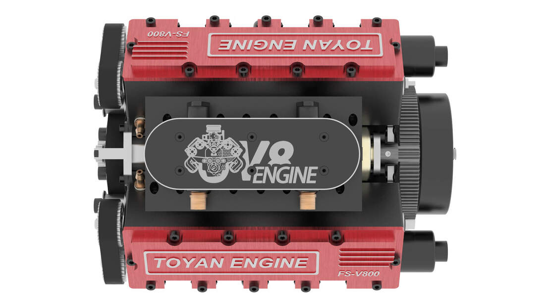 Toyan FS-V800: Zwei-Kilo-V8 mit 4 PS | AUTO MOTOR UND SPORT