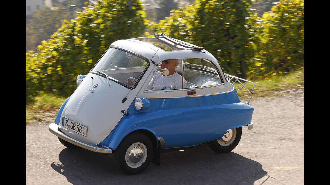 BMW Isetta 300 und Messerschmitt KR 200: Mit Kleinstwagen ins ...
