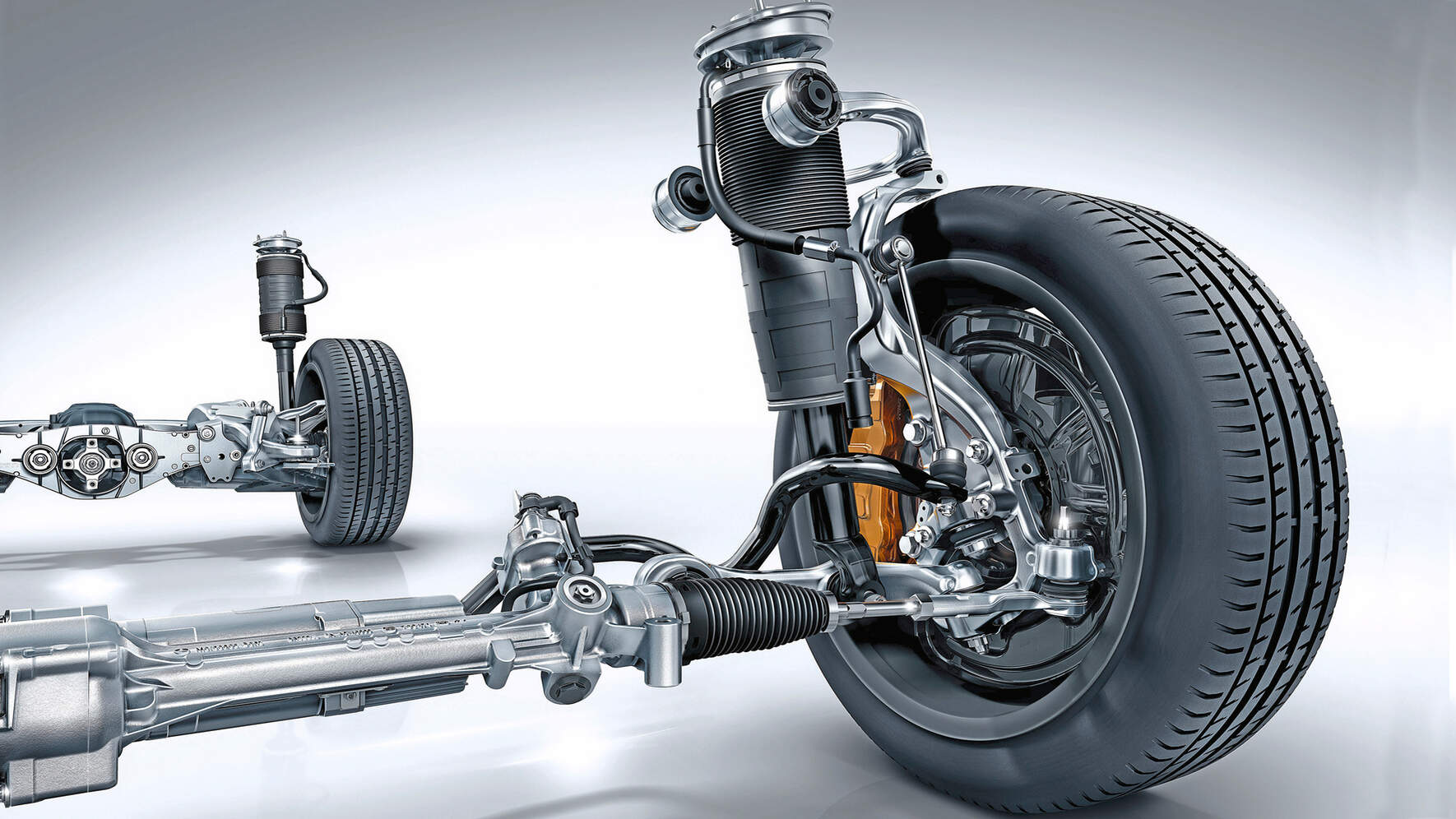 Fahrwerke mit Luftfederung - Technik und Funktion | AMS Professional