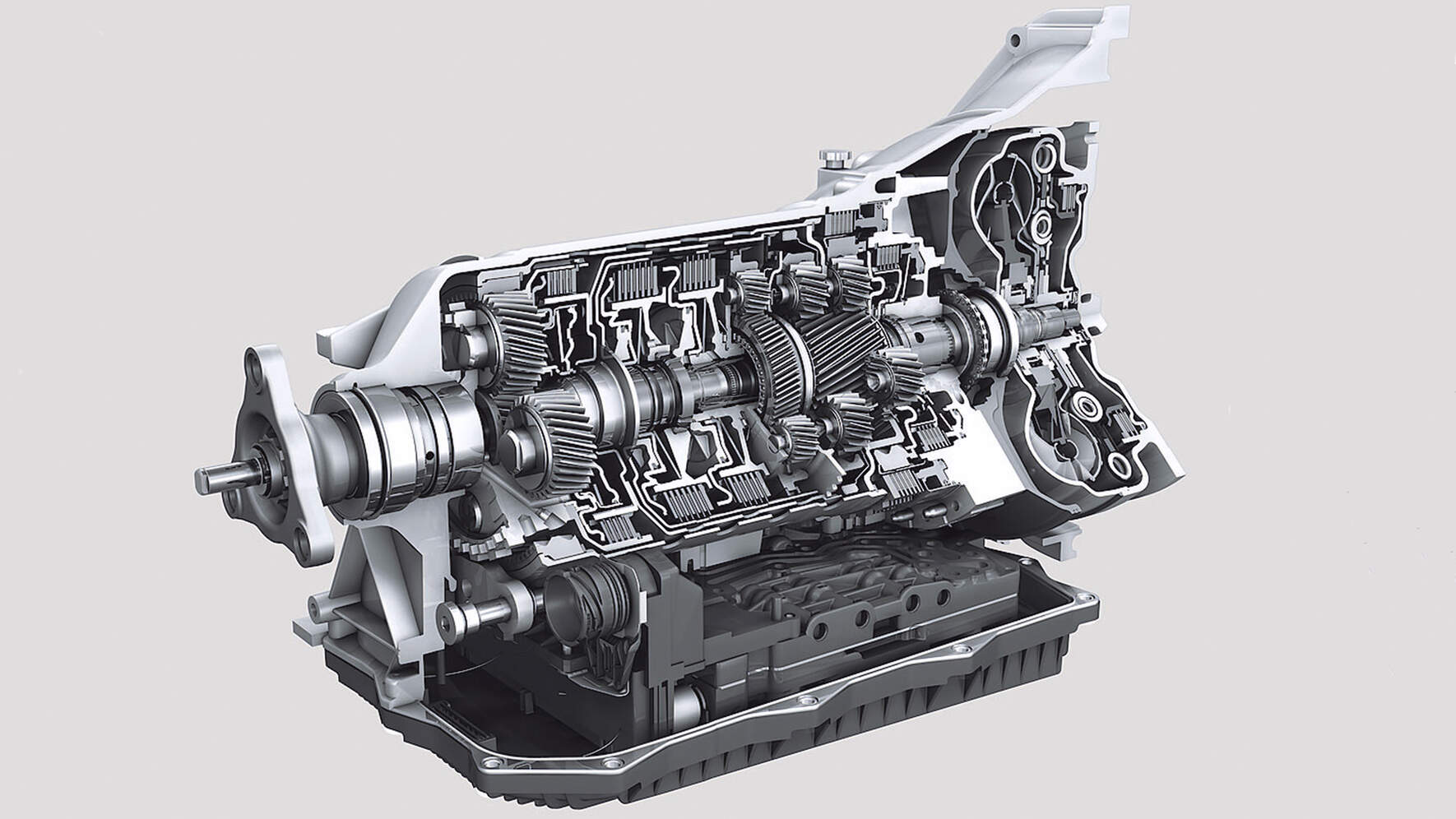 Varianten und Funktion der 8-HP-Getriebefamilie von ZF | AMS Professional