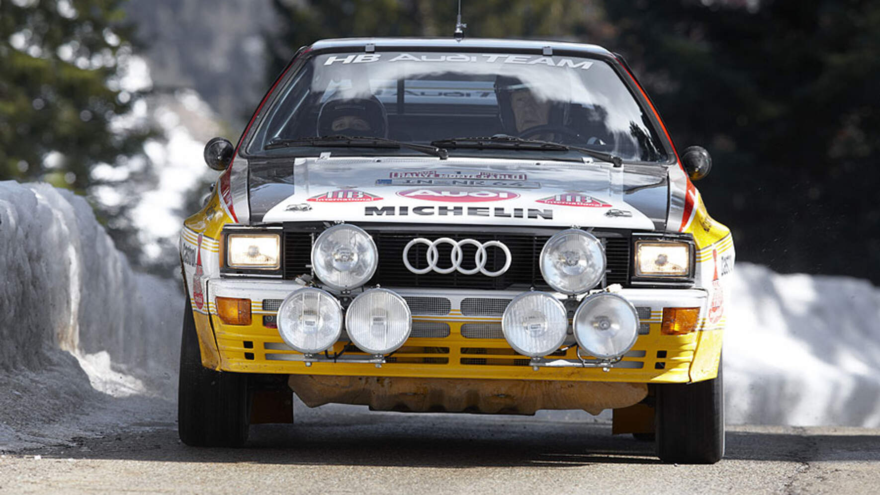Walter Röhrl im Audi Rallye-Quattro | AUTO MOTOR UND SPORT