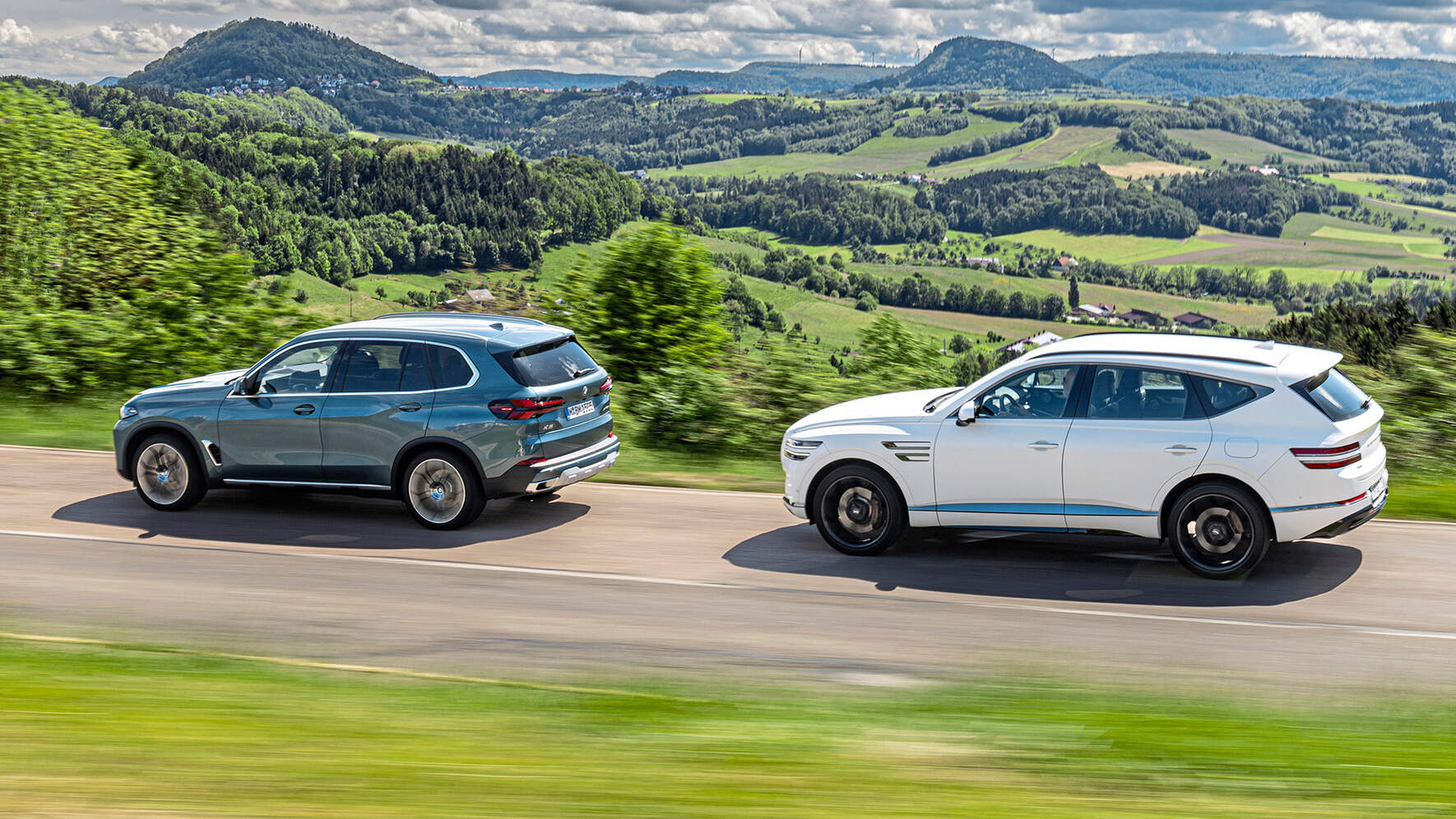 Genesis GV80 und BMW X5 xDrive30d im Test | AUTO MOTOR UND SPORT