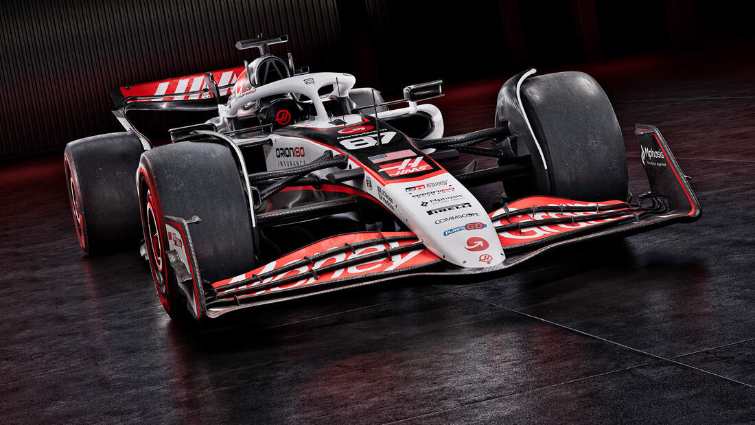 Haas VF-25 für F1-Saison 2025: Infos und Bilder