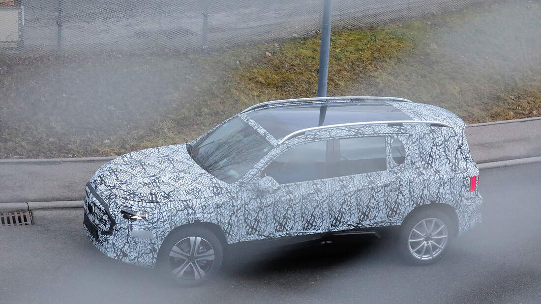 Neuer Mercedes GLB erwischt