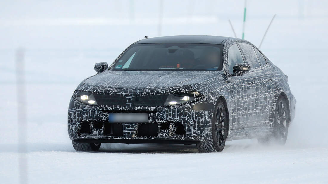 BMW M5-Facelift mit Neue-Klasse-Front