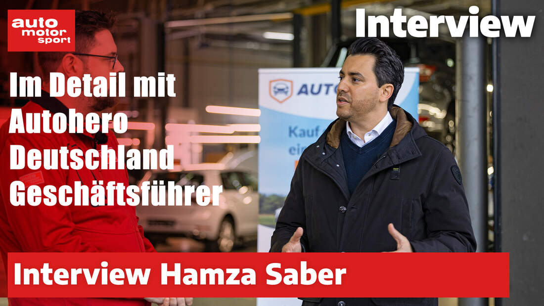 Autohero Deutschland Geschäftsführer Hamza Saber im Interview