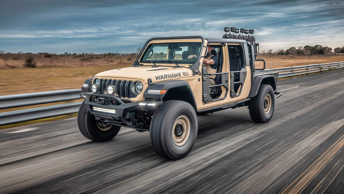 Hennessey Warhawk Jeep Gladiator: US-Tuner will in den Krieg ziehen
