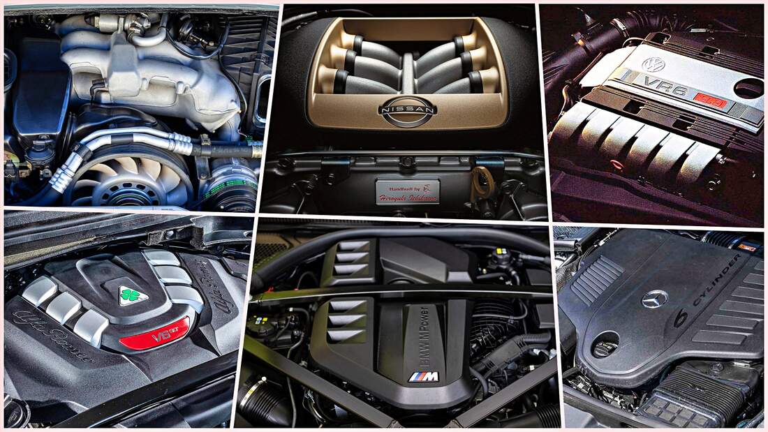 Von Boxer bis VR6: Die besten 6-Zylinder-Motoren der Welt