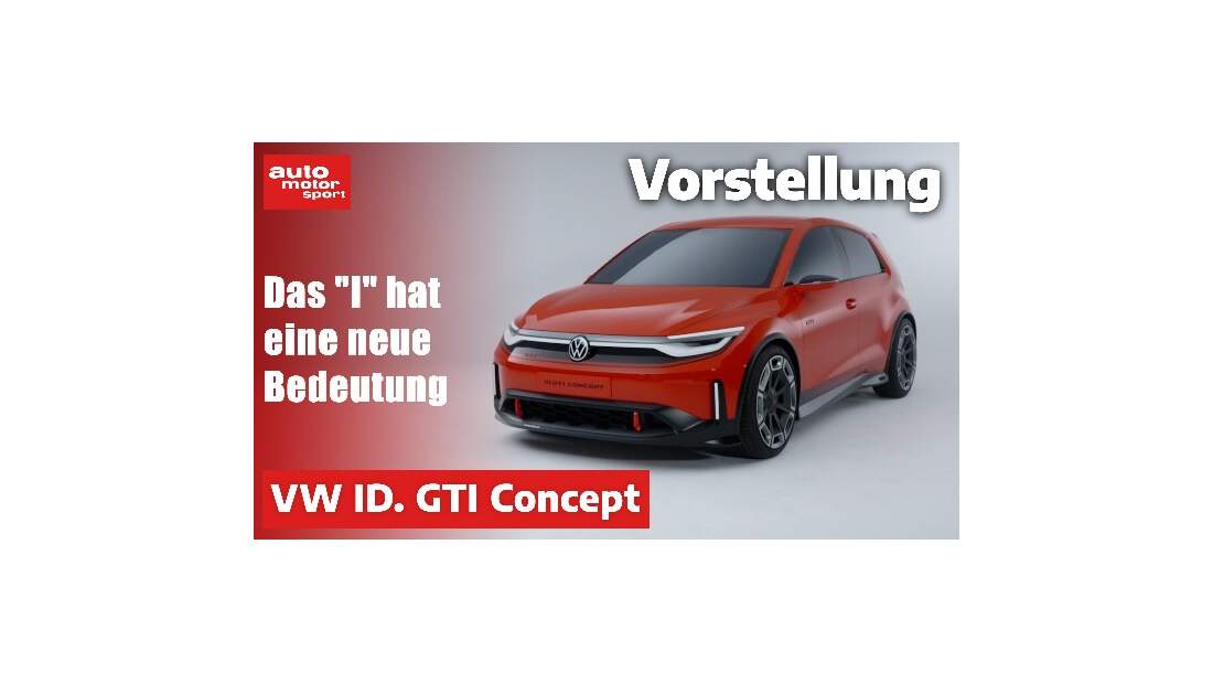 Vorstellung | VW ID.GTI Concept