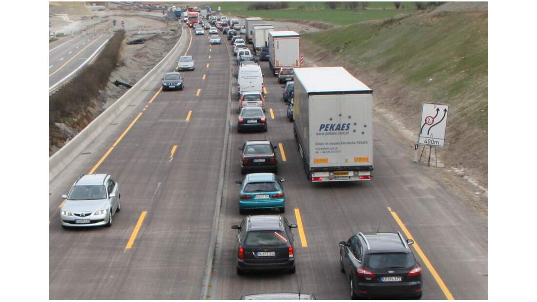 Webseite mit Übersicht aller Autobahn-Baustellen