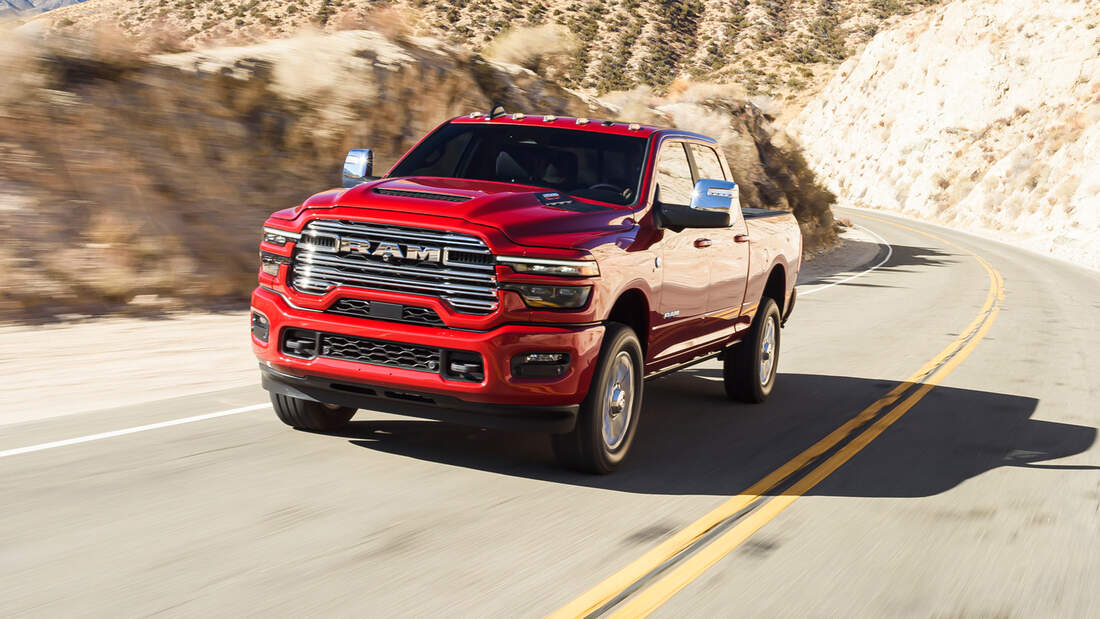 Ram Heavy Duty mit neuem 6,7-Liter-Dieselmotor und auf hohe Zuglast ...