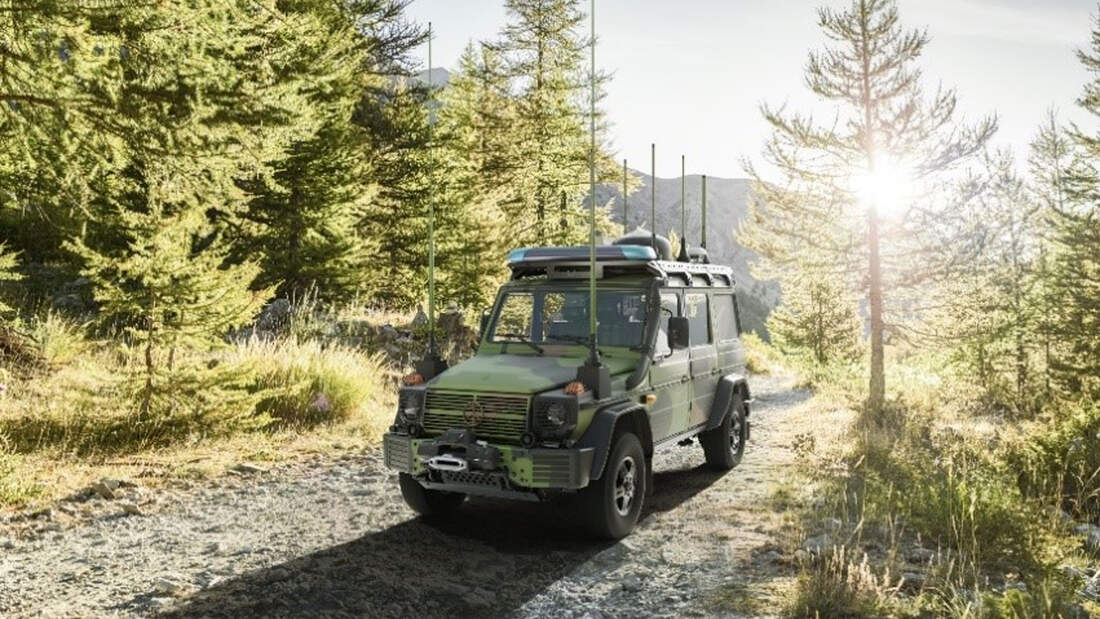 Milliarden-Auftrag: Neuer Militär-Mercedes G (Baureihe 464) für die ...