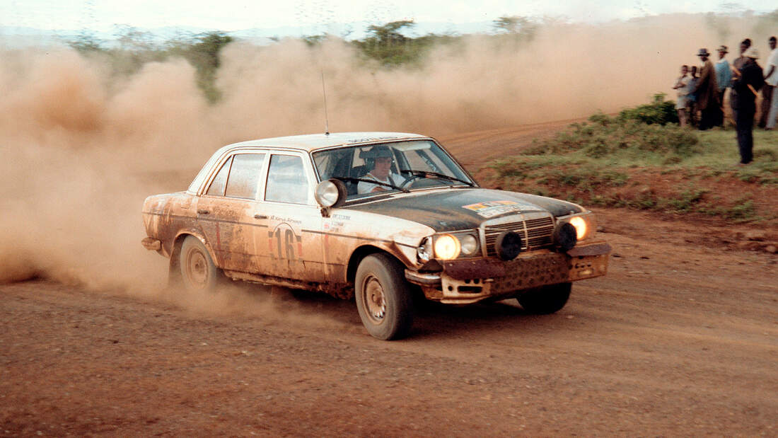 Mercedes 280E W123 London-Sydney-Rallye