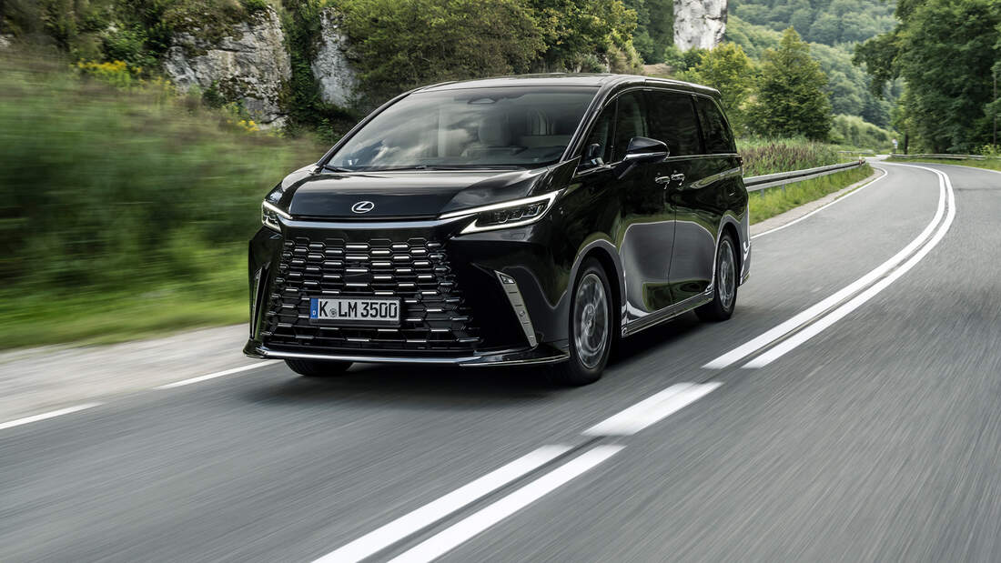 Luxus-Van Lexus LM im Fahrbericht